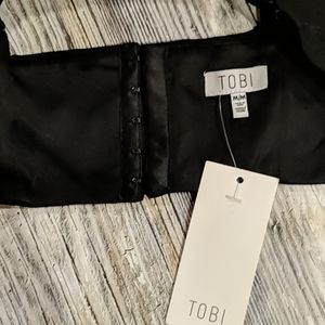 Tobi | Tops | Nwt Tobi Deep V Crop Top | Poshmark